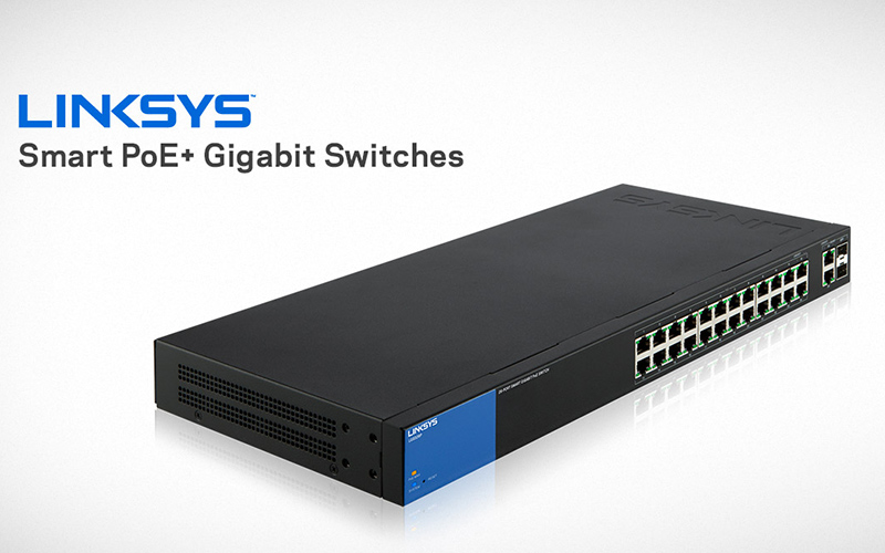 Linksys lanza nuevos switches Gigabit POE+ inteligentes de nivel ...